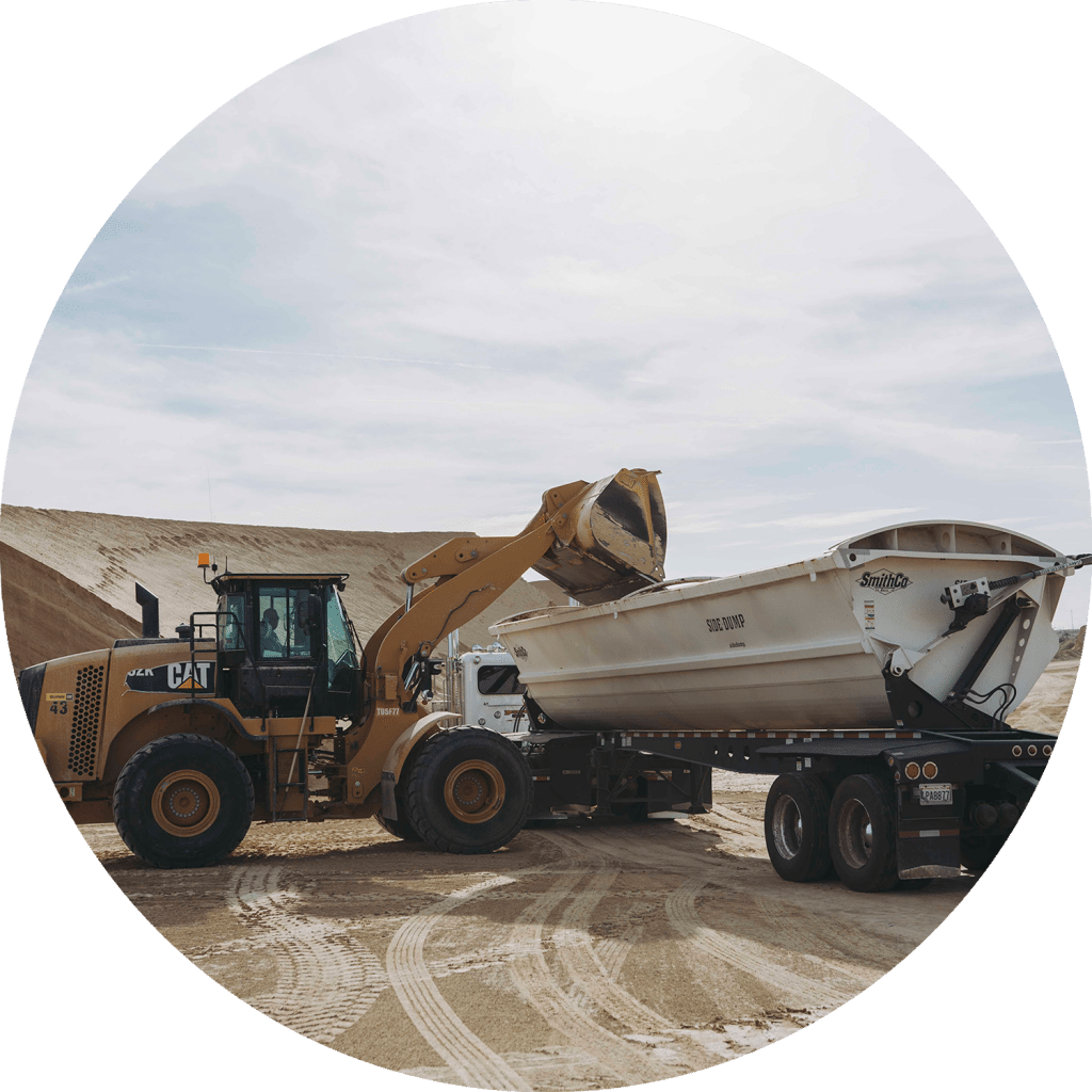 Aggregate Materials Hauling | Construction Aggregate Hauling | Holloway